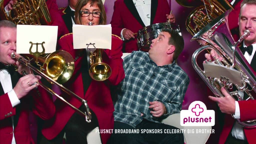 Plusnet Band; 1-2...1 in the Big Brother Diary room - Plusnet TV Advert ...