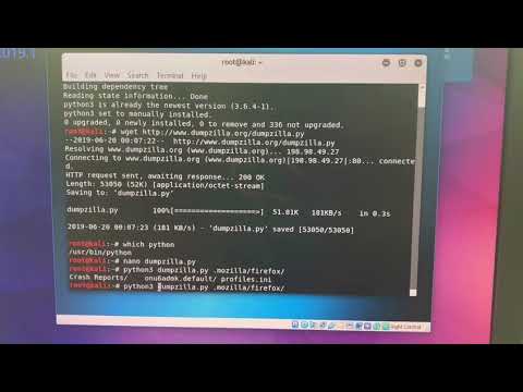 Kali Dumpzilla - YouTube