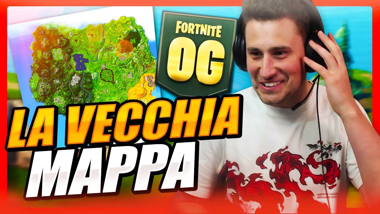 Il ritorno della VECCHIA MAPPA - FORTNITE OG - YouTube