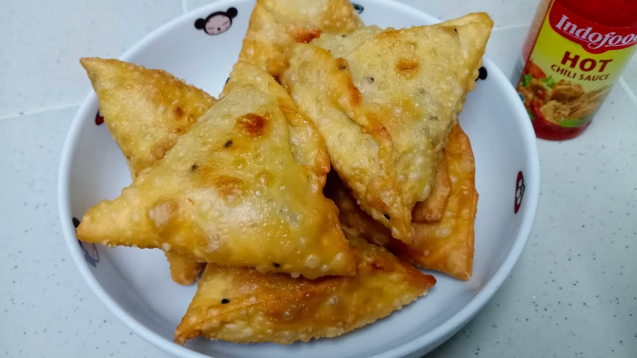 samosa (Arab)/pastel (indo) keriuukk renyah 👍 - YouTube