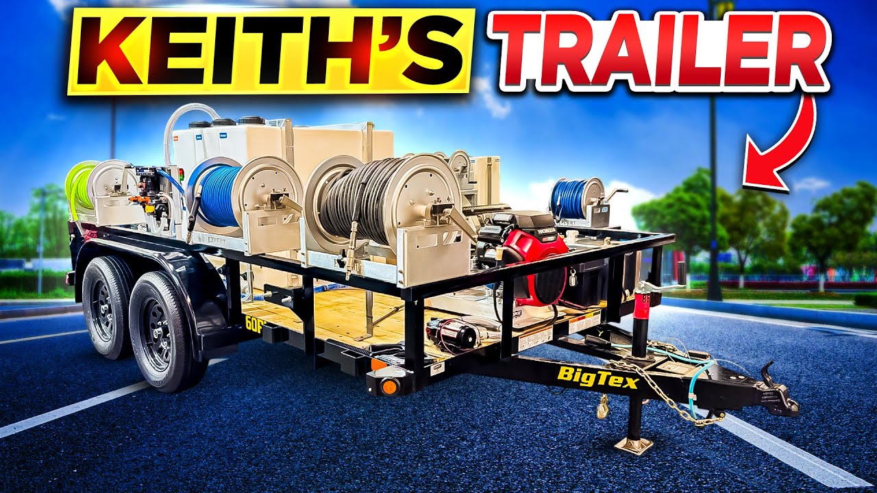 Keith’s Professional Pressure Washing Trailer Setup- Dual Axle 6x12 ft ...