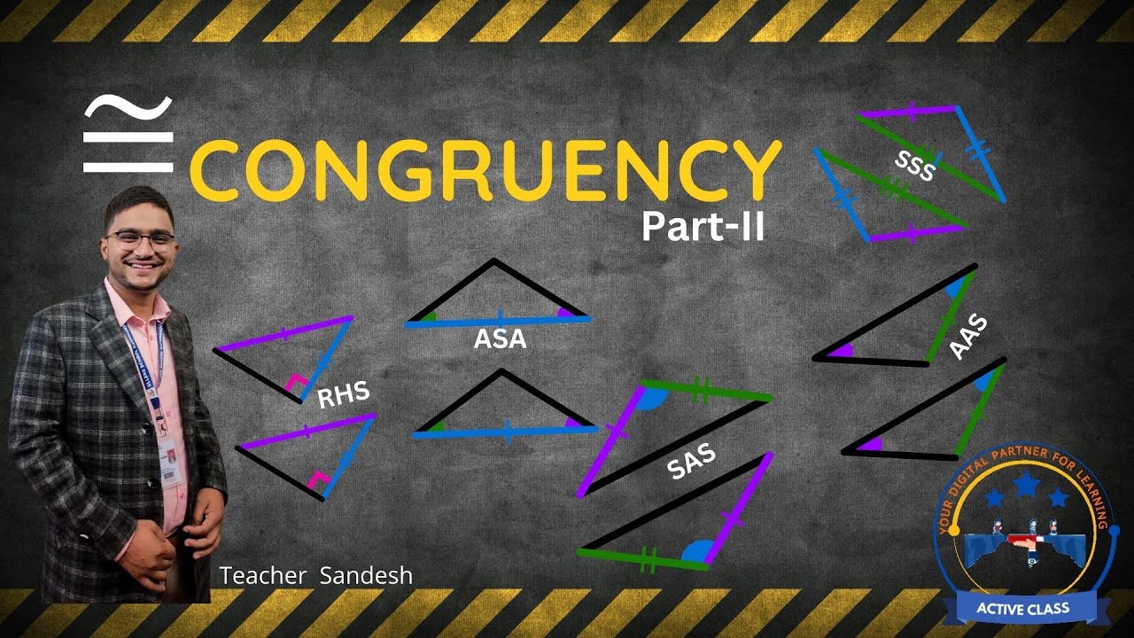 Congruency Explained! Part 2 | Triangle Congruence Rules EXPLAINED ...