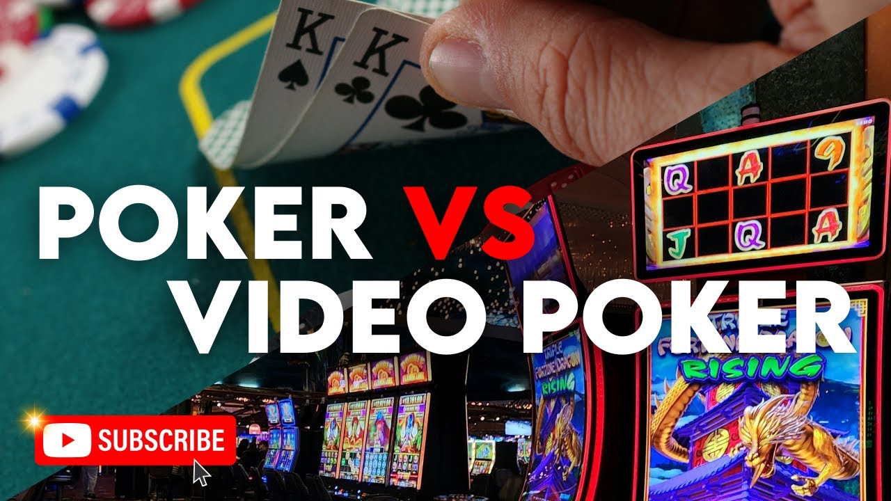 Traditional Poker Vs. Video Poker - What's the Difference? - Casino ...