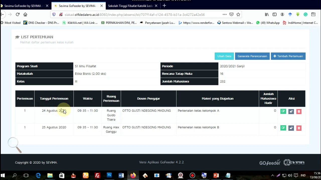 #1 Penggunaan Sistem Informasi Akademik (SIAKAD) dan Elearning Edlink ...