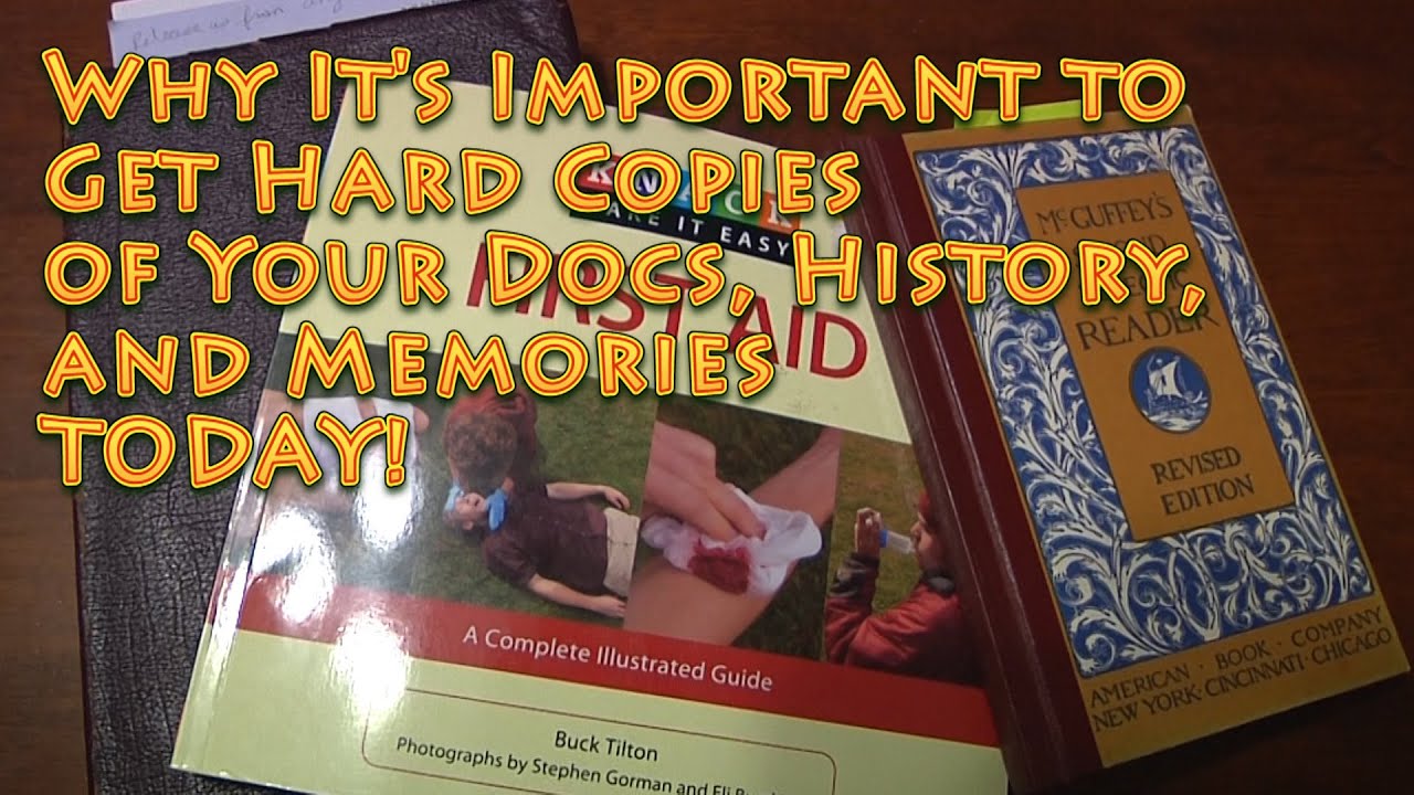 Why Its Important to Get Physical Copies of Your Documents TODAY - YouTube