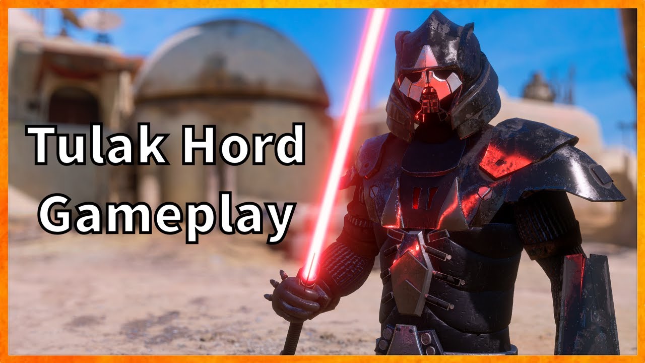 Tulak Hord Gameplay Star Wars Battlefront 2 - YouTube