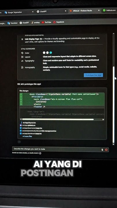 Project IDX sekarang jadi Firebase Studio! #FirebaseStudio #GoogleIDX #AIDevTools #CodingWithAI ...