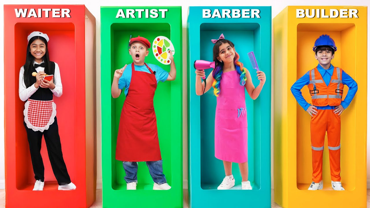 Кids experience the world of jobs - what occupations will they try ...