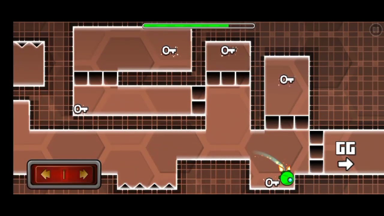 Geometry Dash : The Tower Level 3 : Swing Escape - YouTube