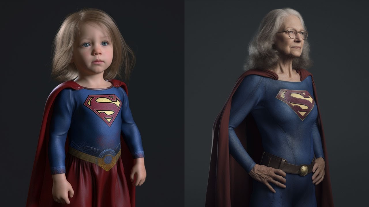 Did You Qnow - Evolution Of Supergirl From Baby To 100 Years - YouTube