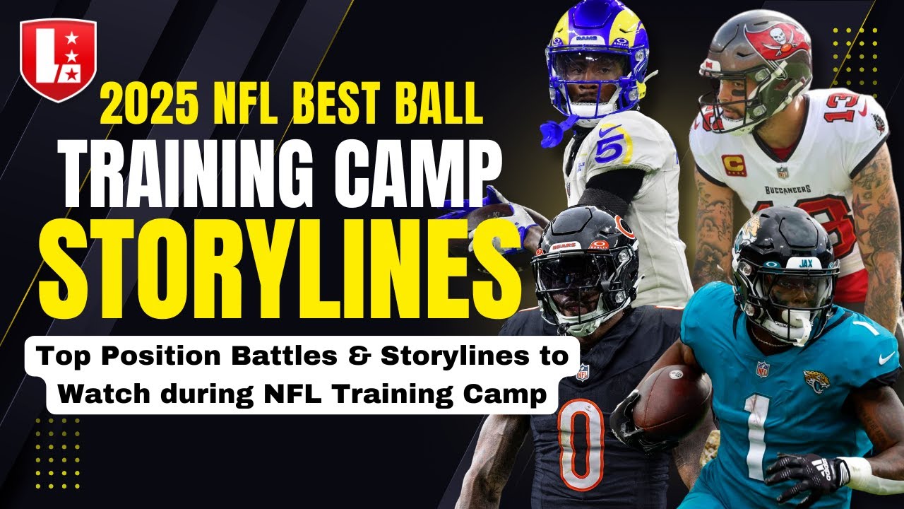 NFL Training Camp Top Storylines & Battles to Watch with MASSIVE ...