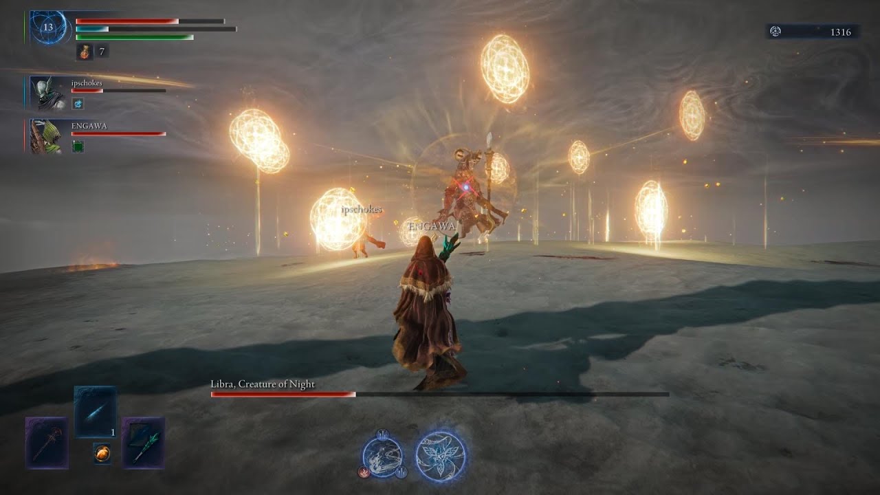 ELDEN RING NIGHTREIGN | LIBRA CREATURE OF NIGHT - BOSS FIGHT (No ...