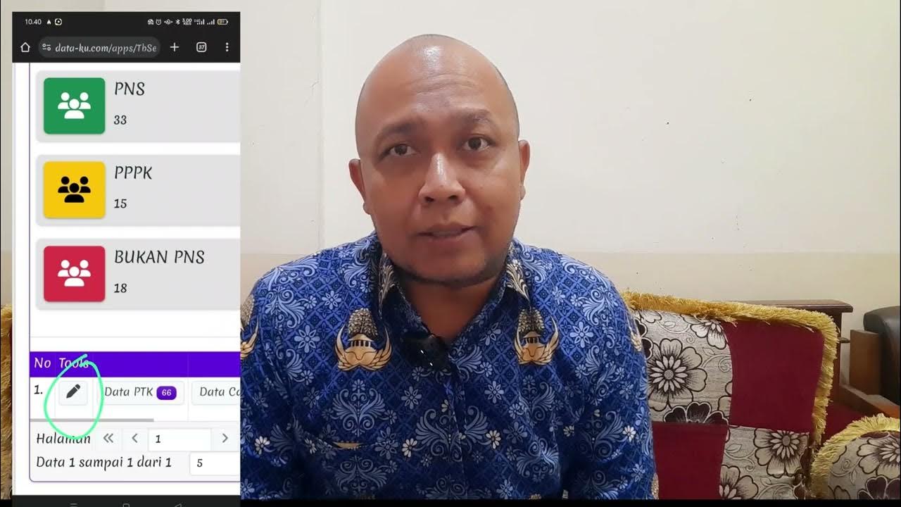 perpanjangan update dataku - YouTube