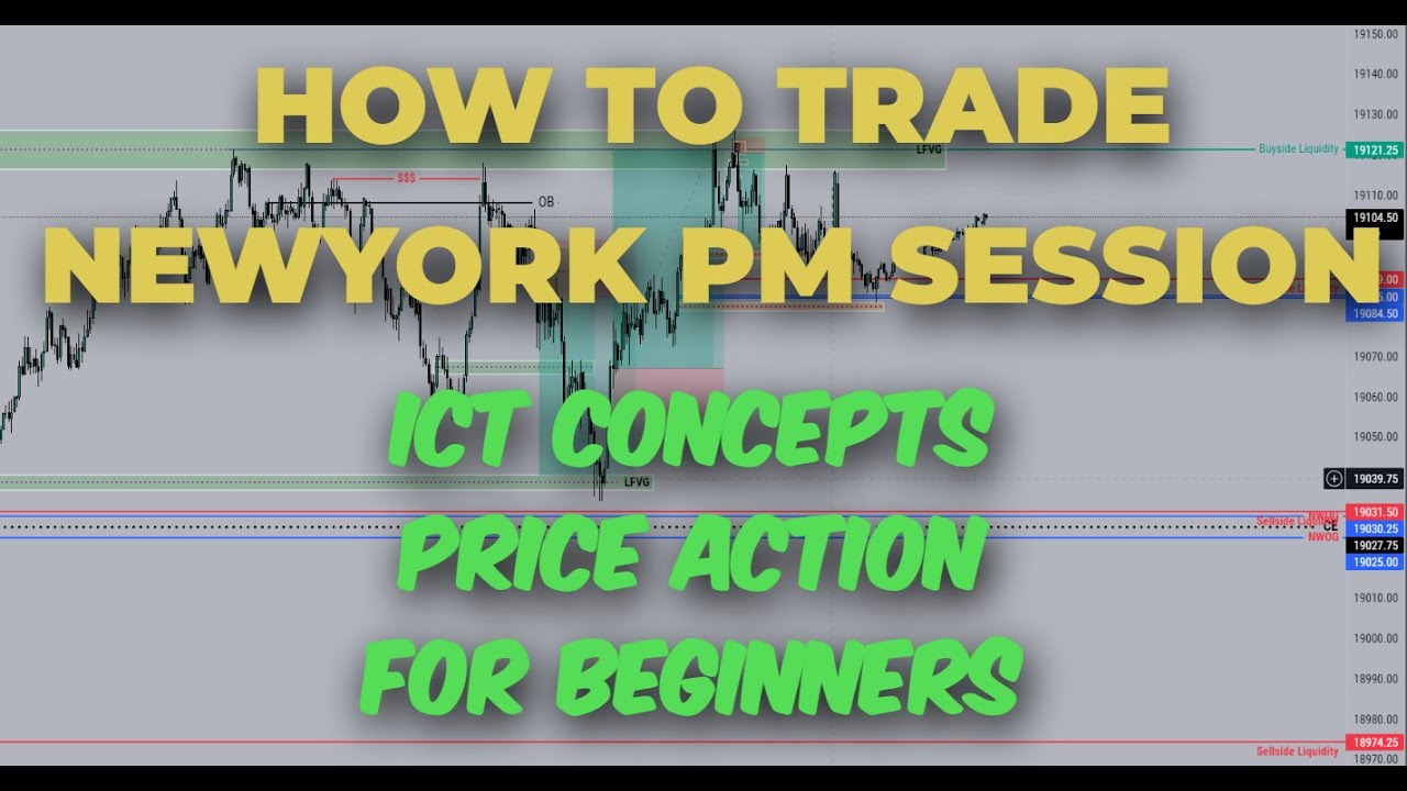 How To Trade New York PM Session??? ICT Concepts Price Action - YouTube