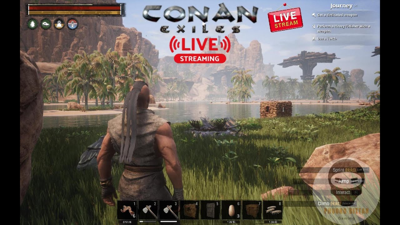 Conan Exiles 2025 #1 : Làng Chill Guy Bước Vào Conan Exiles & Sa Mạc ...
