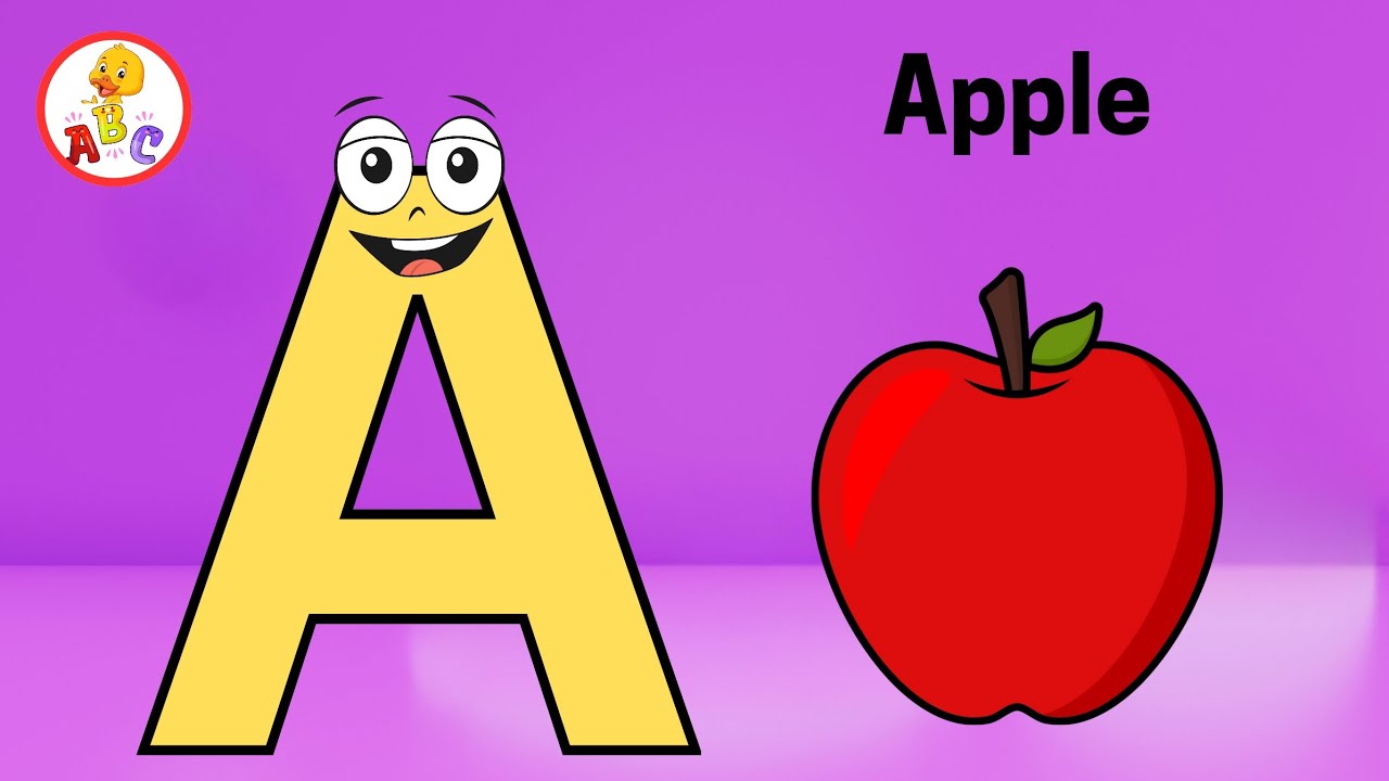 A to Z ABC Phonics Song | Alphabet Song for Kids | A for Apple to Z for Zebra Learning Video ...