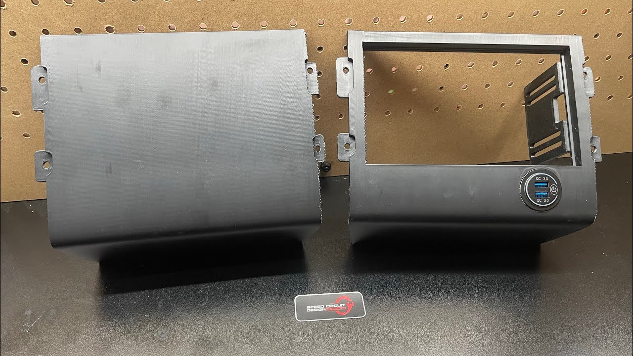Speed Circuit Design CRX Double Din - YouTube