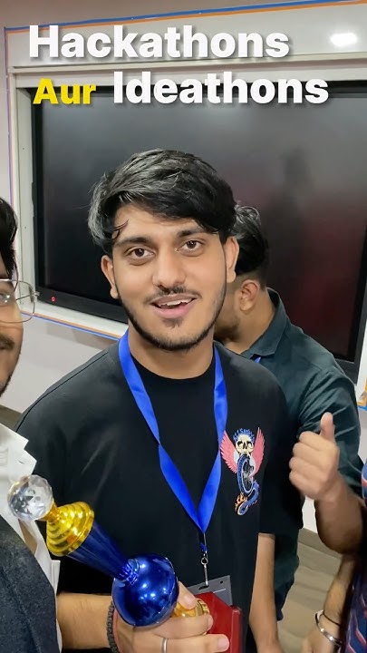 Hackathon ya Ideathon?🤔 #hackathon #ideathon #techvlog #coding #startup #business #minivlog # ...