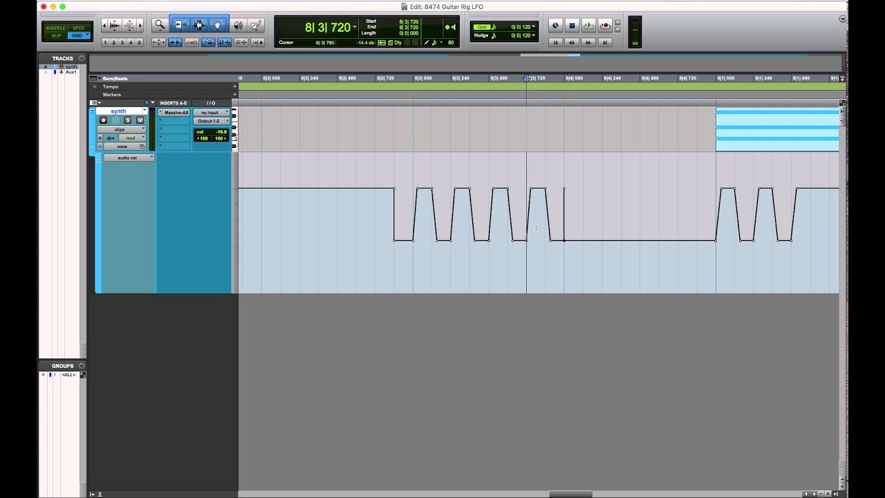 Trance gate effect with no plugin required, works in most any DAW - YouTube