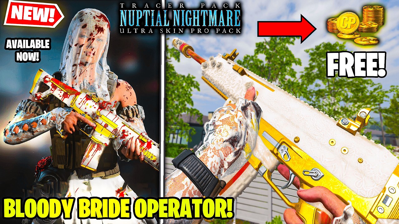 NEW Tracer Pack NUPTIAL NIGHTMARE ULTRA SKIN Pro Pack Bundle in MW3 ...
