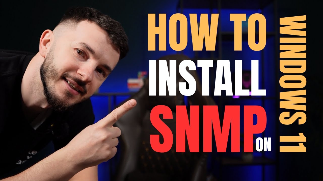 Install and configure (deprecated) SNMP on Windows 11 - YouTube