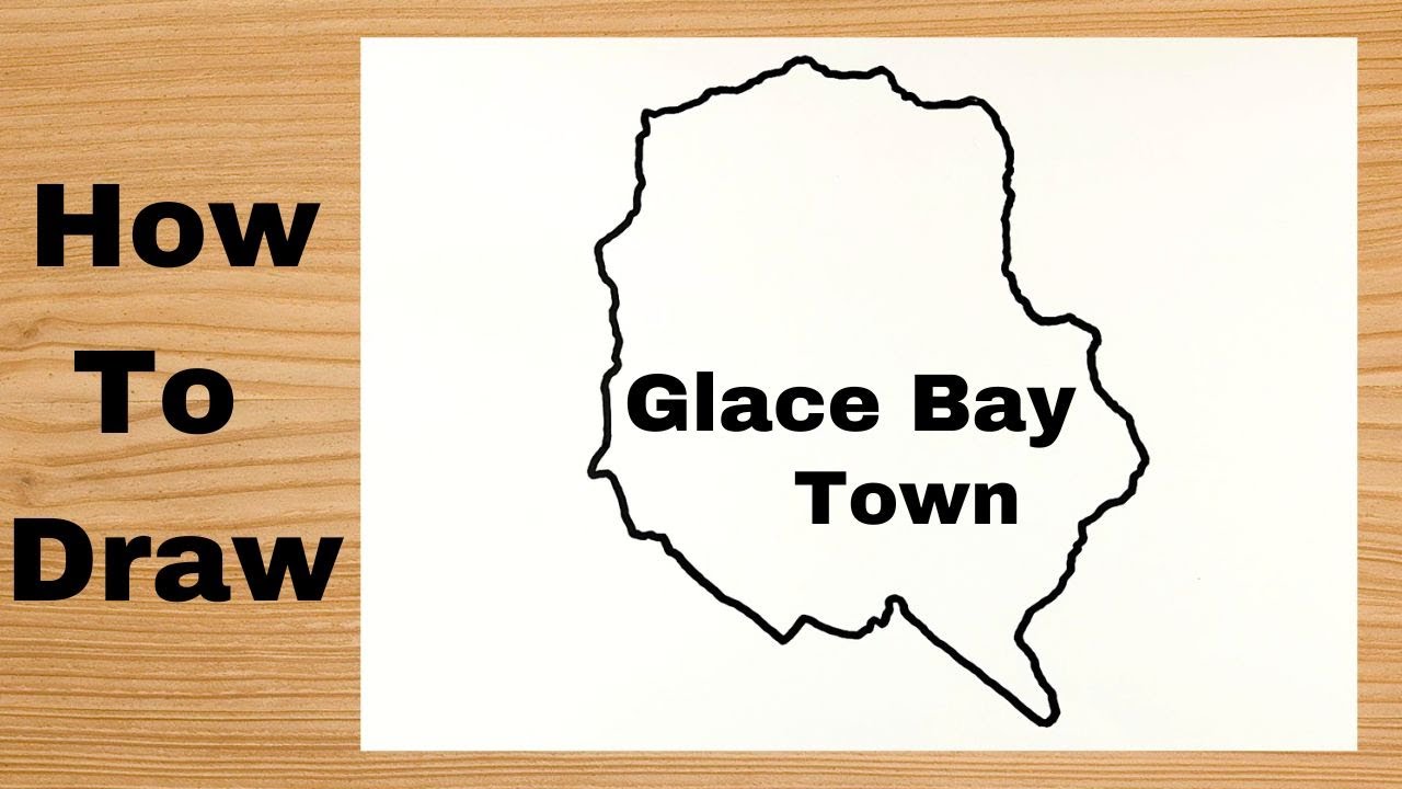 Drawing Glace Bay Municipality Map - Canada - YouTube