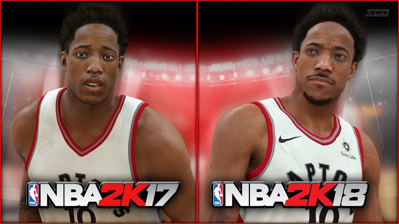 NBA 2K18 vs. NBA 2K17 Graphics Comparison - First Screenshots Released ...