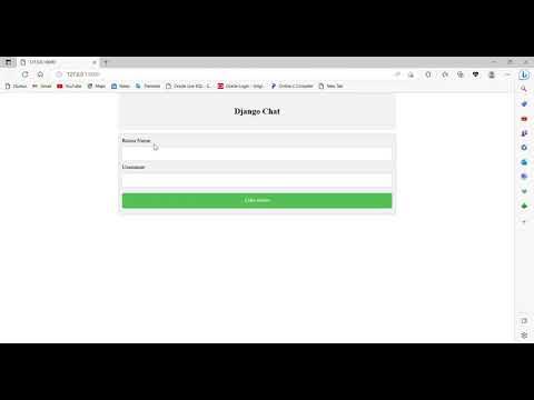 Realtime Chat App Using Django Project with Source Code | Chat Project ...