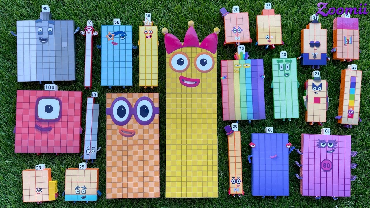 Looking for Numberblocks RAINBOW BIG 100-300 Mini! NEW ASMR ...