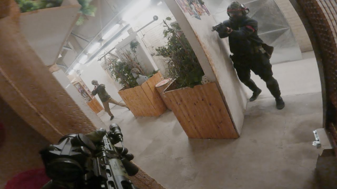 CQB GoPro Helmet Cam Footage - Locked And Loaded - YouTube