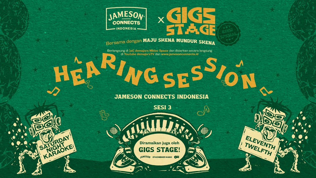 Hearing Session Episode 2 - Jameson Connects Indonesia Sesi 3 - YouTube