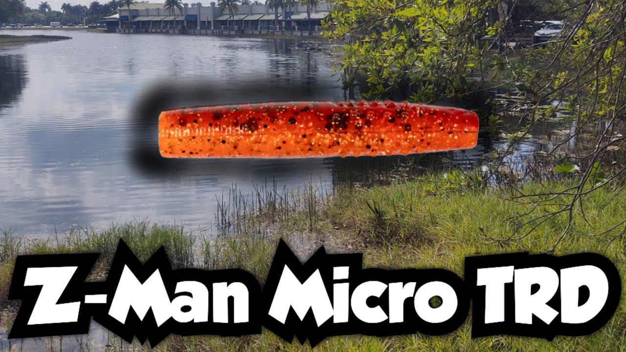 Fishing the Z-Man Micro TRD | Micro Finesse Fishing - YouTube