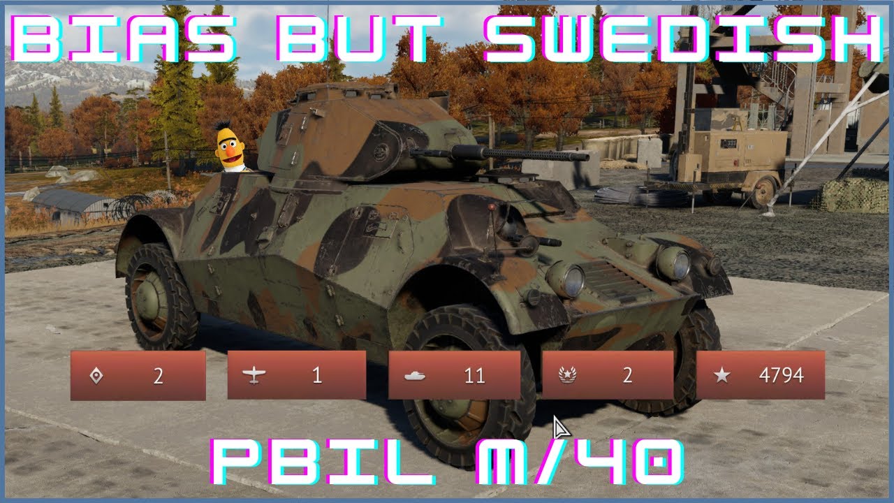 Pbil m/40 - Swedish Seal Clubbing Bias - War Thunder - YouTube