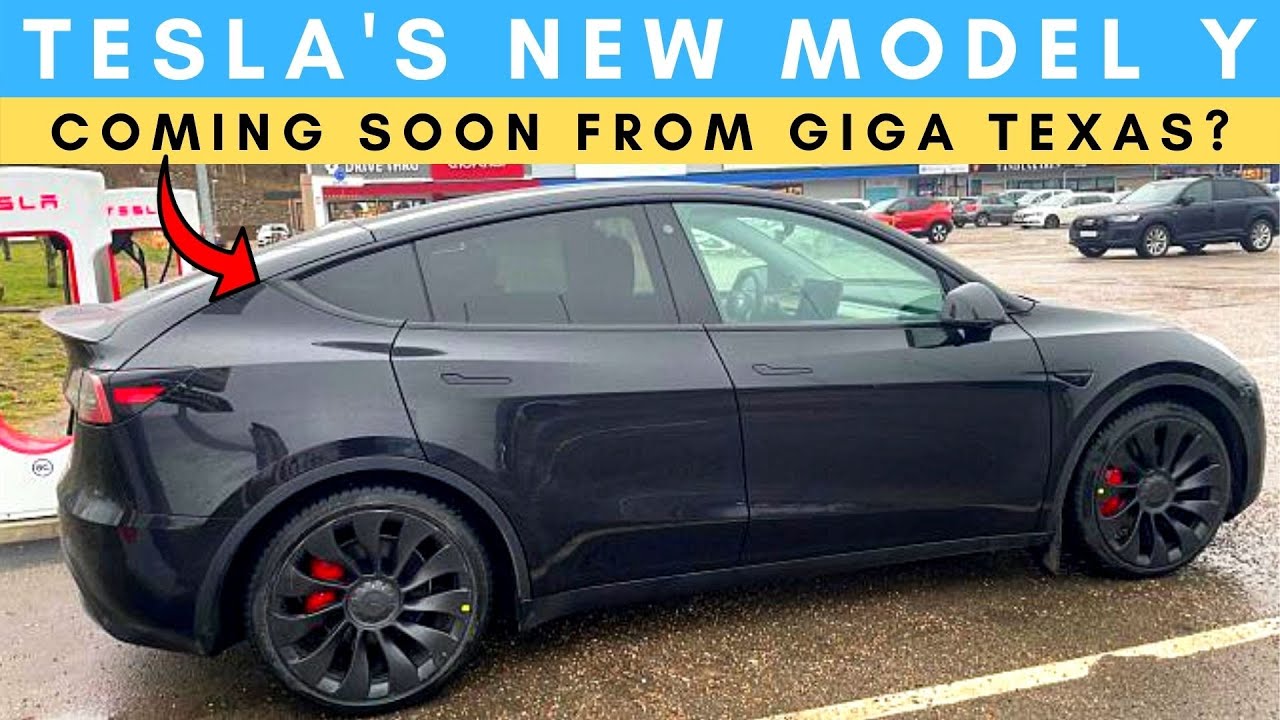 Tesla's New Model Y From Giga Texas Coming Soon? & More Updates! - YouTube