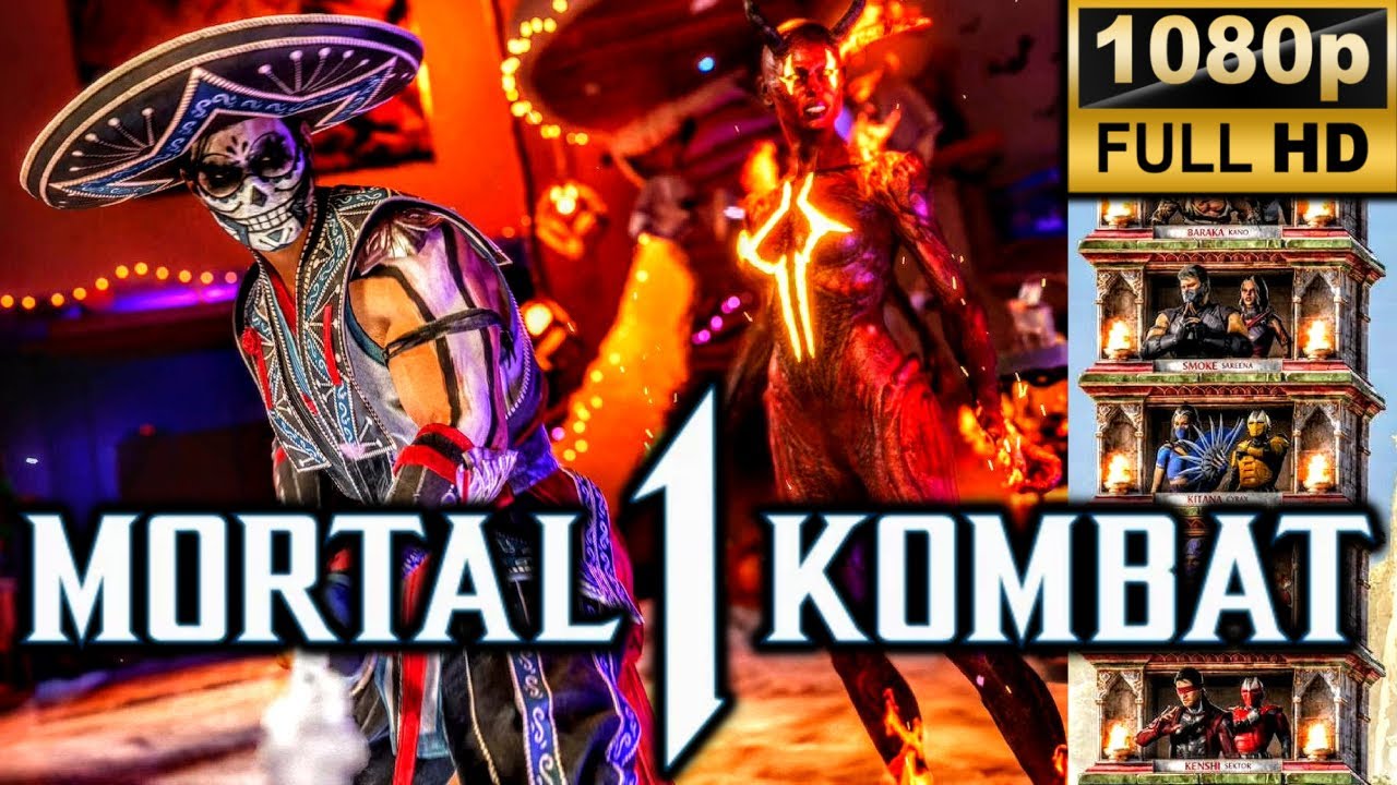 MK1 *MASQUERADE SUB ZERO* KLASSIC TOWER GAMEPLAY!! (SAREENA AS KAMEO ...
