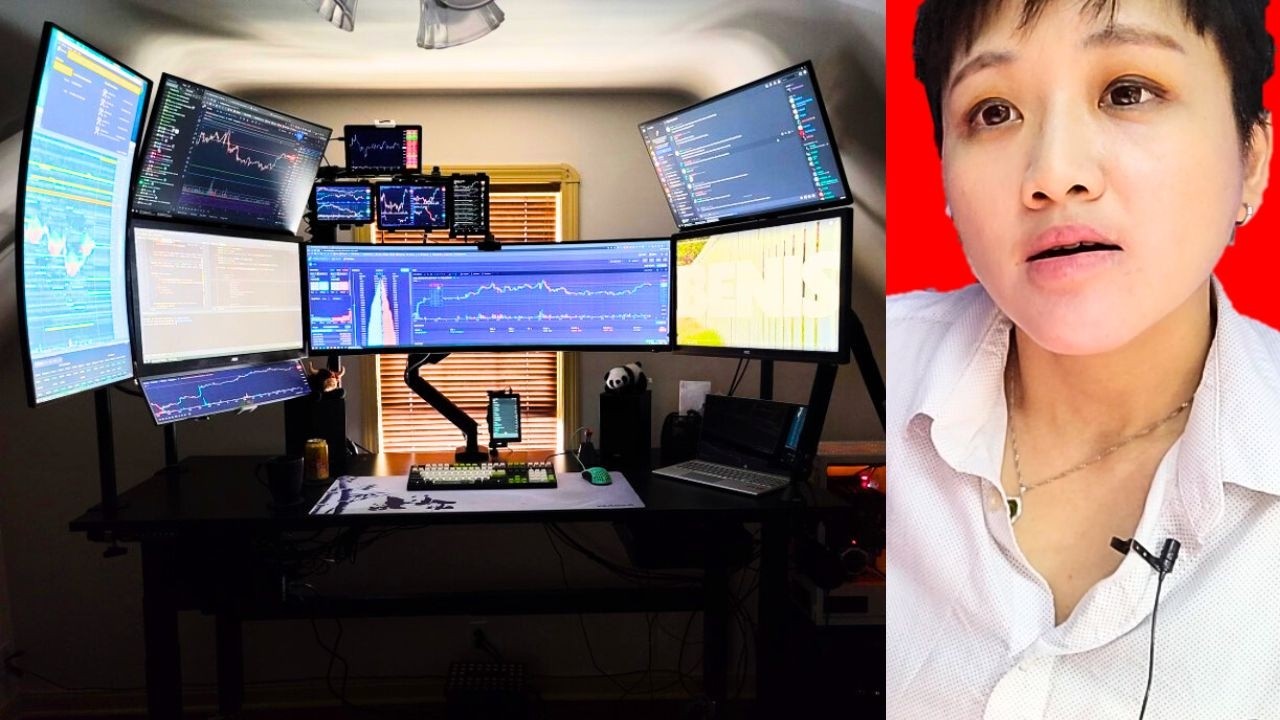 The CRAZIEST Trading Desk Setups - YouTube