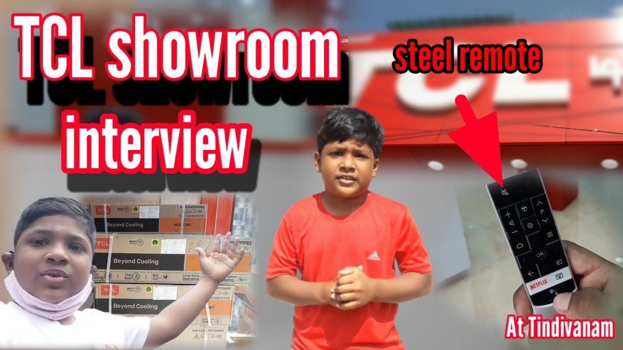 TCL showroom interview..first interview of our channel 😀😀 ...