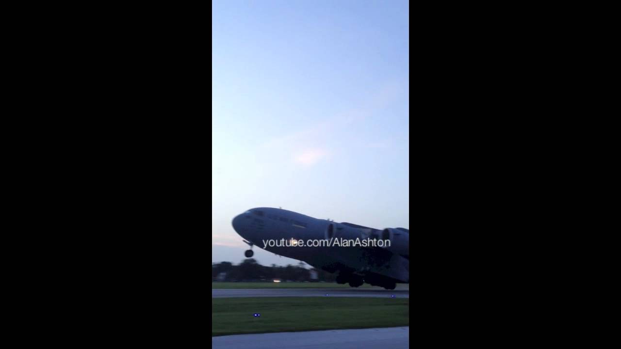 C17 Takeoff at KTPF - Peter O'Knight Tampa Florida - YouTube