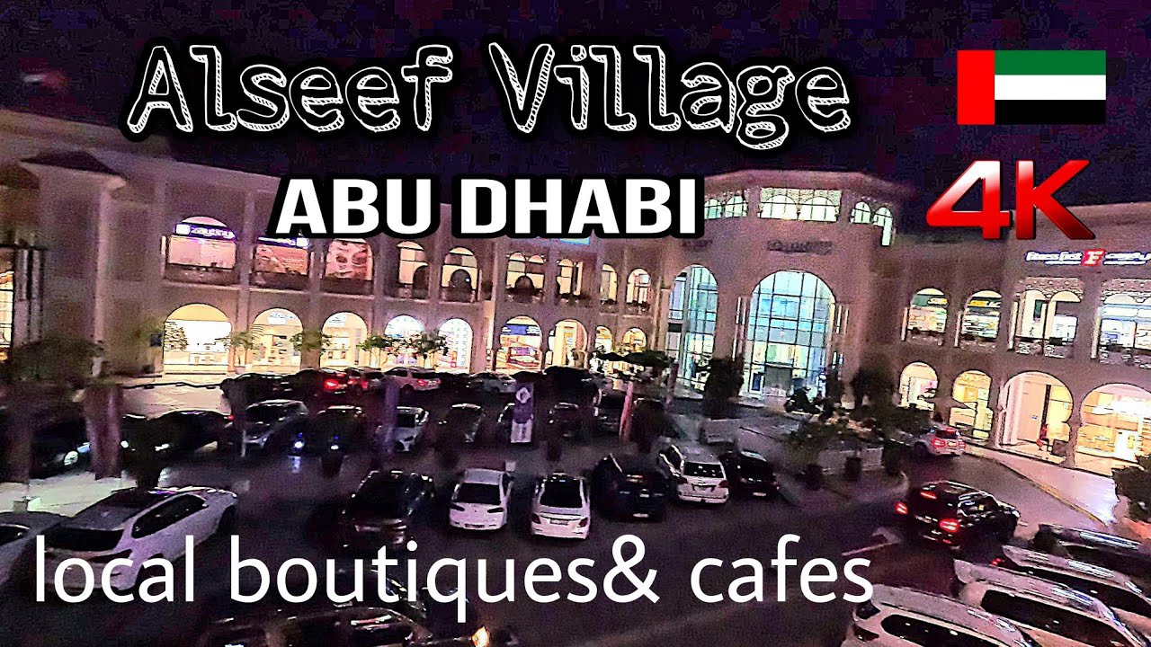 Al Seef Village Abu Dhabi l snaking through local boutiques and quaint ...
