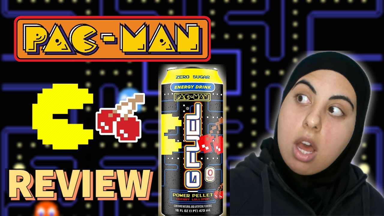 Reviewing @GFuelEnergy x Pacman Power Pellet Drink - YouTube