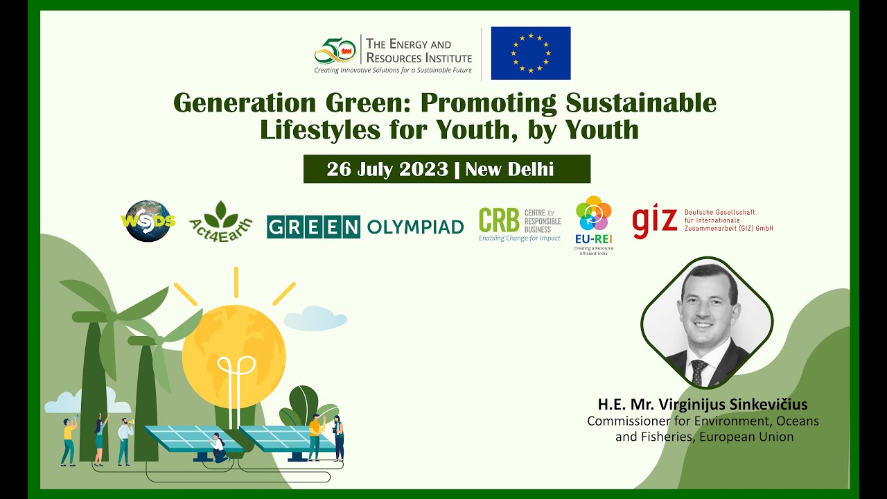 Generation Green: Promoting Sustainable Lifestyles for Youth, by Youth ...