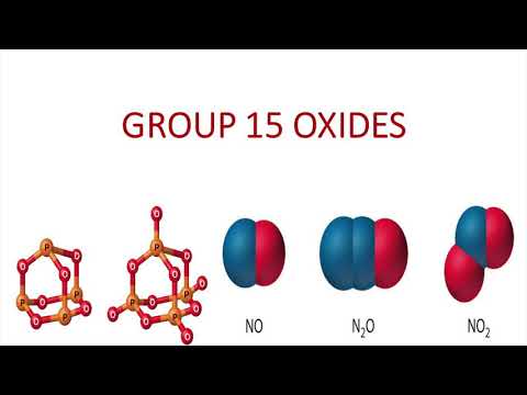 Oxides Of Group 15 Elements - YouTube