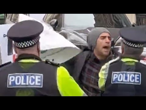 Met police cry on twitter over being filmed.. it did not go well - YouTube