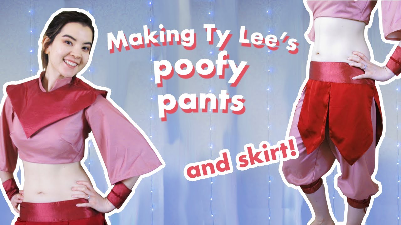 Making Ty Lee's Pants & Skirt (Ty Lee Cosplay Part 2) | Avatar Cosplay ...