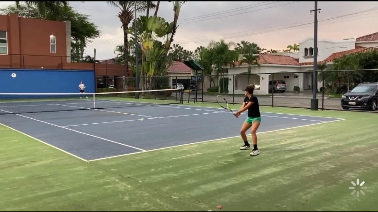 Laura Tomalá - Tennis Recruiting Video - Fall 2021 - YouTube