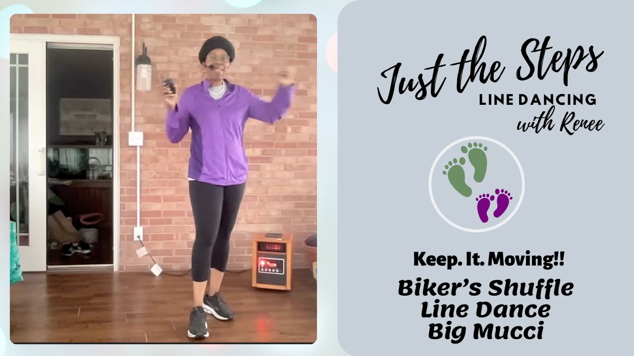 Biker's Shuffle Instructional - YouTube