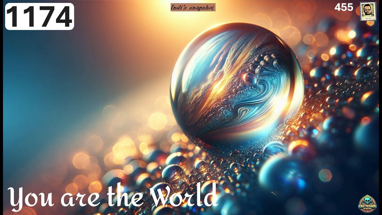 You are the world | Indi's Snapshot | coming | going | entangled ...
