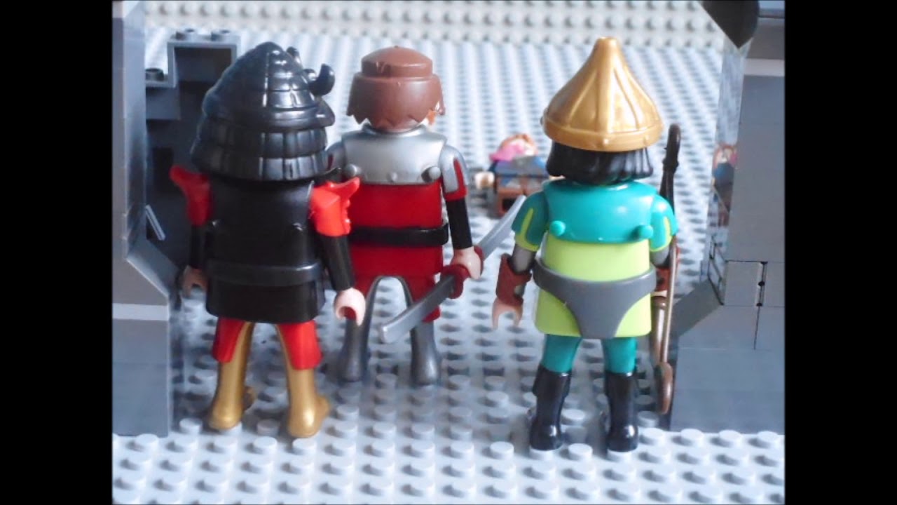First Scene of my Lego vs Playmobil movie - YouTube