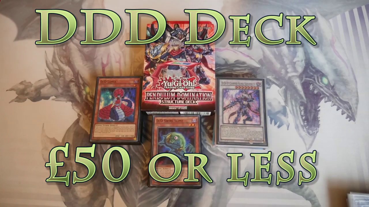 YUGIOH BUDGET DDD Deck Profile £50 or less - YouTube