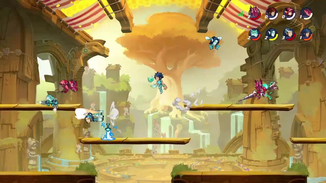 Jugando Brawl halla!! - YouTube